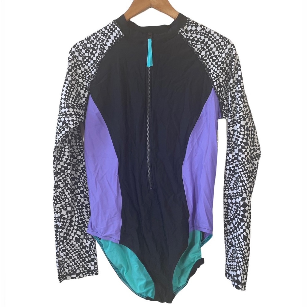 Speedo Long Sleeve One Piece Swimsuit/ Xl - Gem